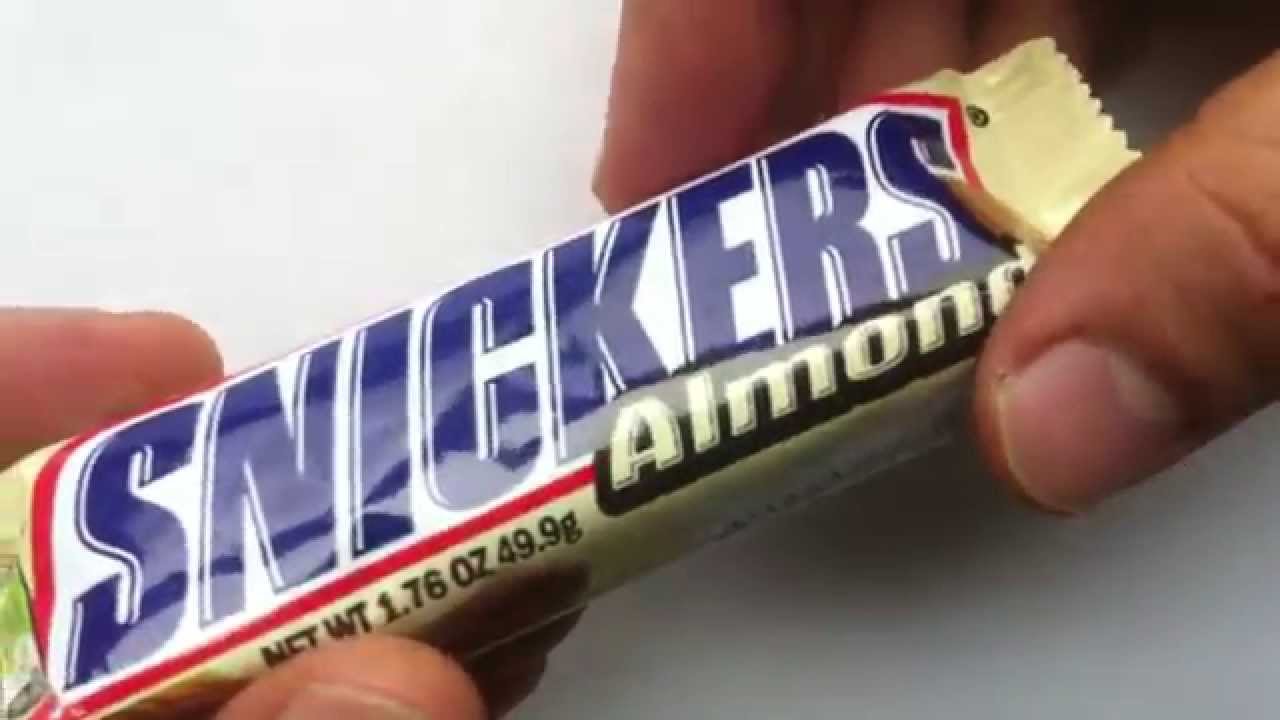 Snickers Almond review - YouTube