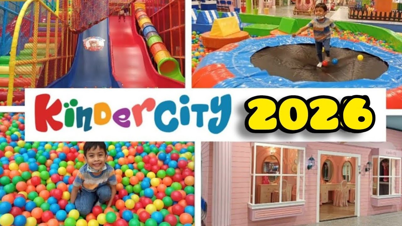 KINDERCITY 2026 at Evia Lifestyle Center | Indoor Playground - YouTube
