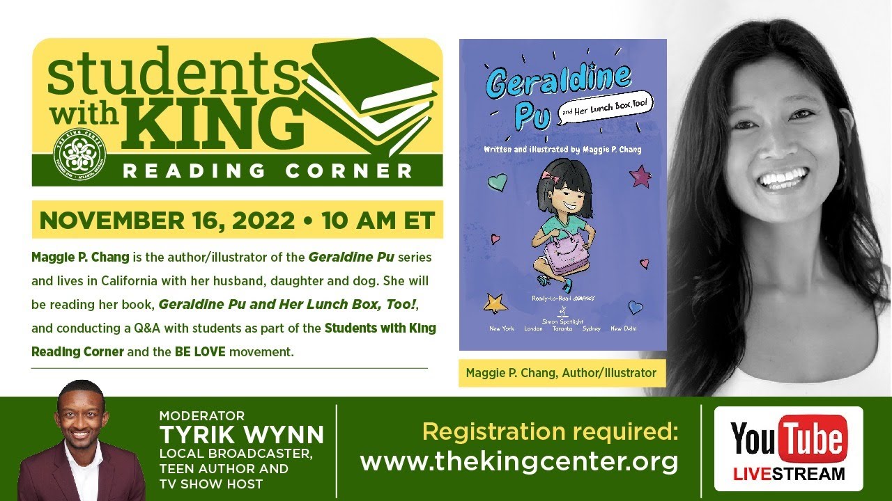 Students With King | Reading Corner with Maggie P. Chang - YouTube