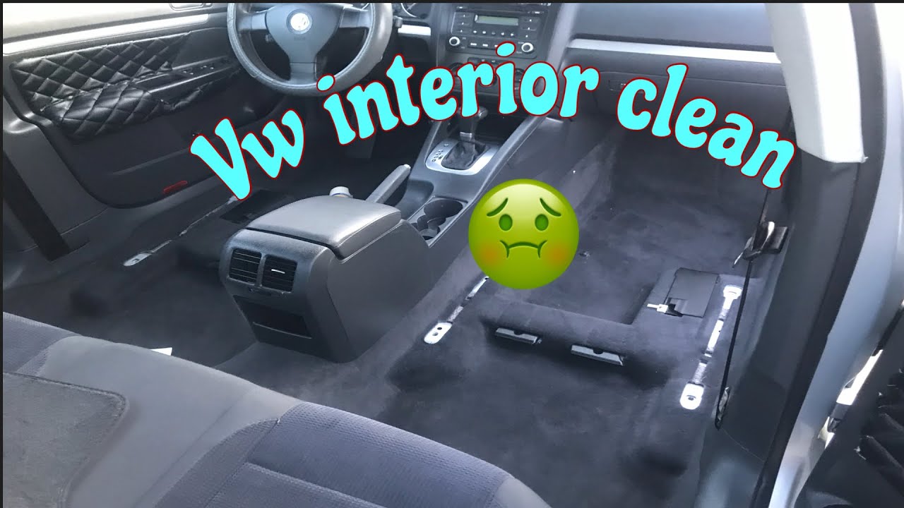 Deep Cleaning the interior of a Vw Jetta #cleaning #Jetta - YouTube