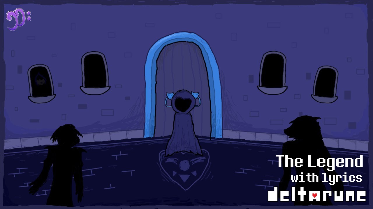 The Legend with Lyrics - Deltarune Song Package #2 - YouTube