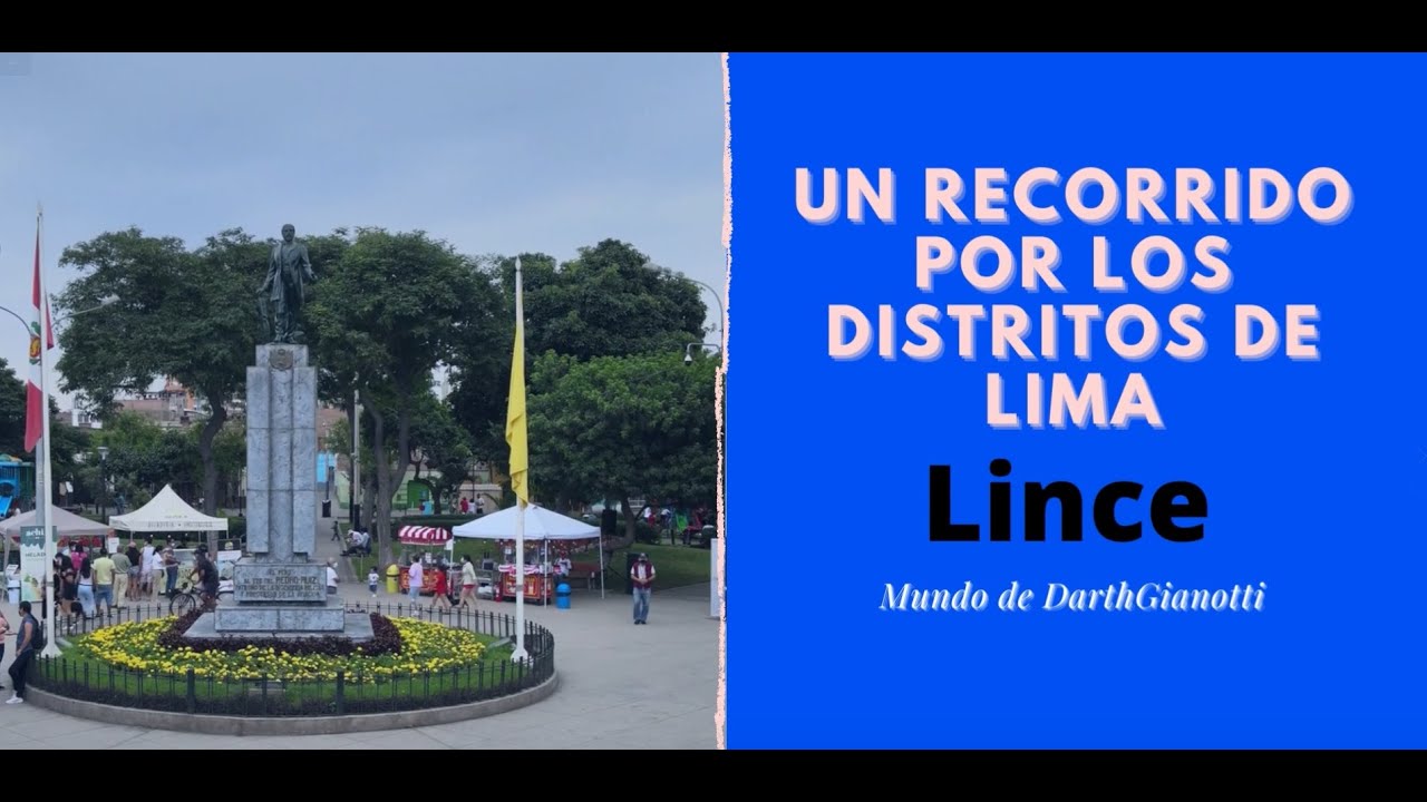 Un recorrido por los distritos de Lima - Lince!!! 4k Drone - YouTube