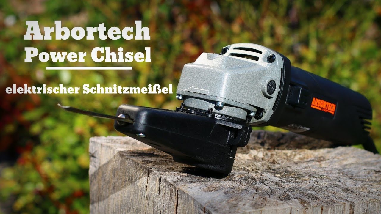 Arbortech Power Chisel elektrischer Schnitzmeißel - YouTube