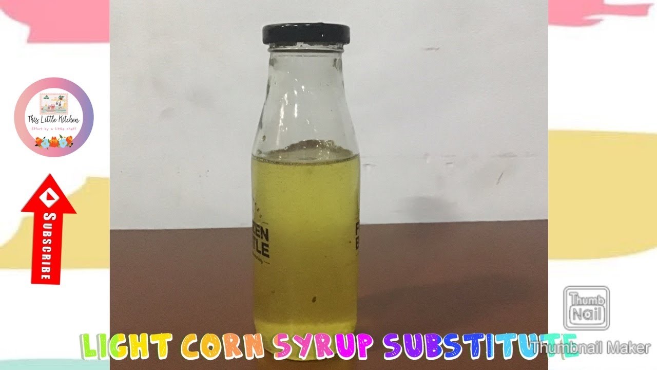 Quick Light Corn Syrup Substitute - YouTube