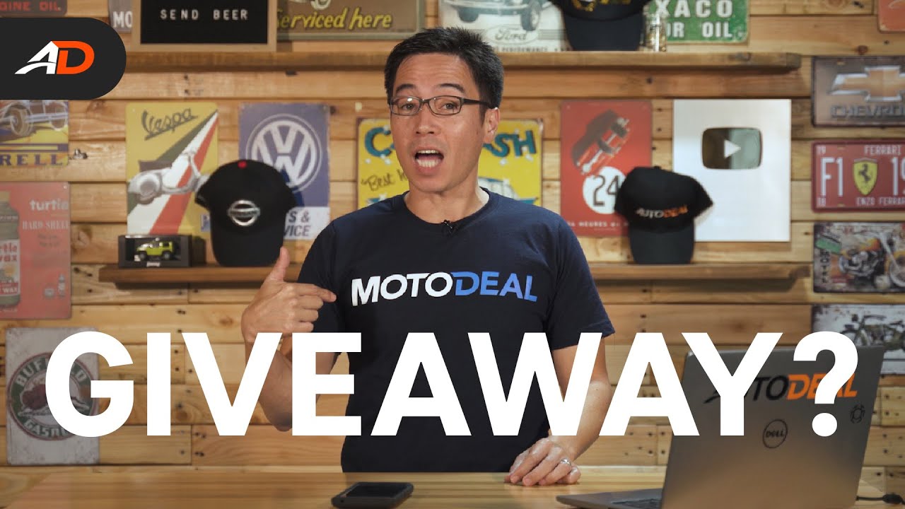 MotoDeal Launch Giveaway - Behind a Desk - YouTube