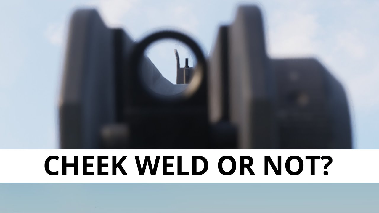 How much cheek weld for Refrogger? | Arma Reforger - YouTube
