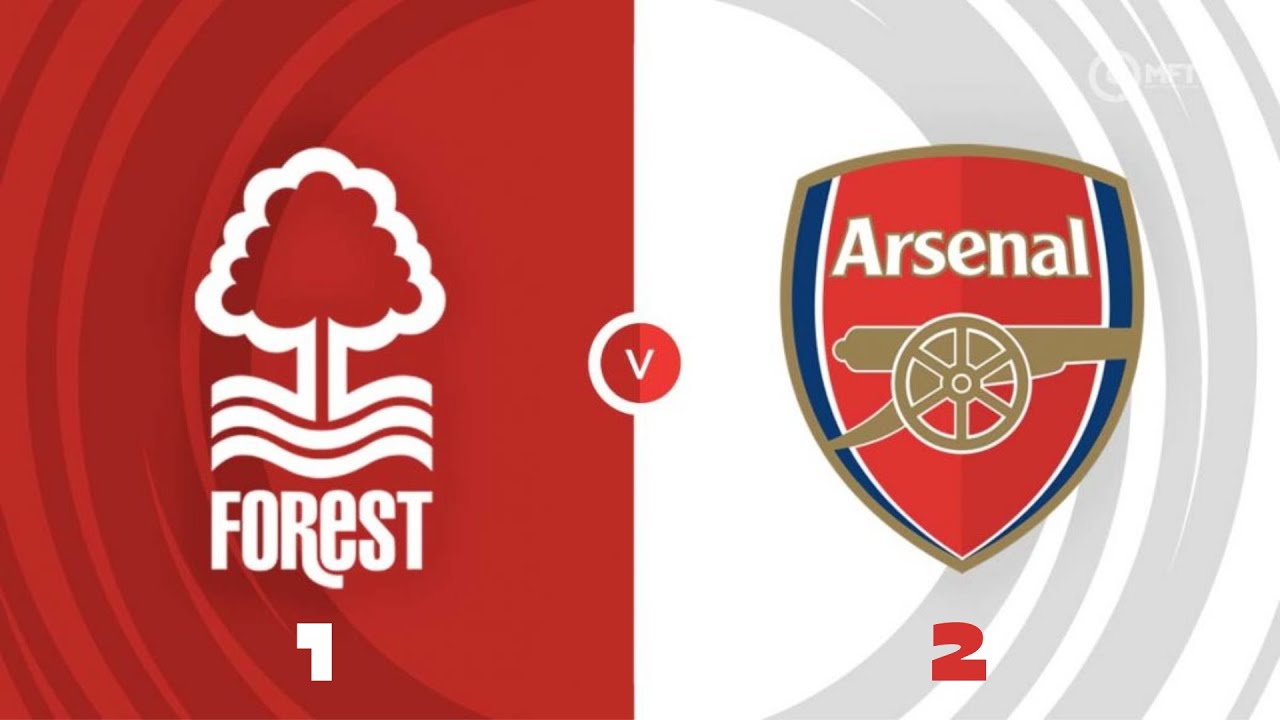 Gunners Glory Arsenals Thrilling Triumph Against Nottingham Forest