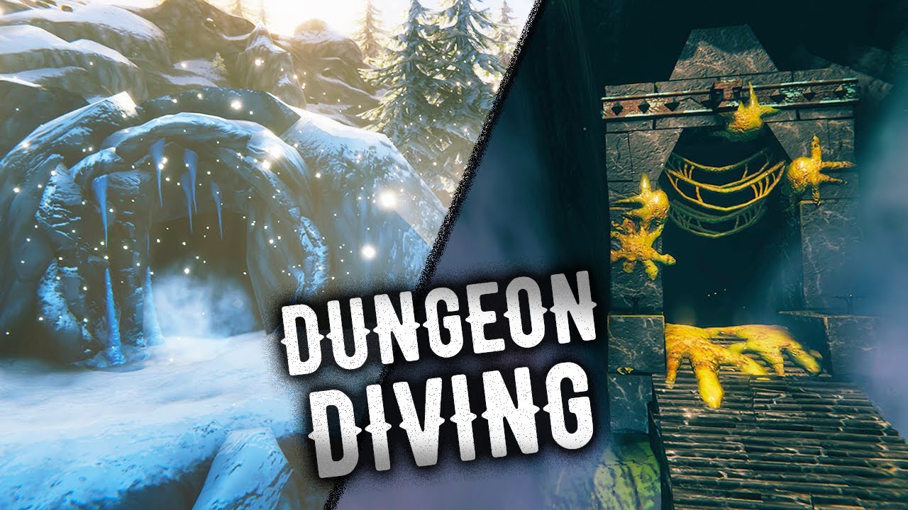 Valheim S3 : Ep72 Mountain and Mistlands Dungeons - YouTube