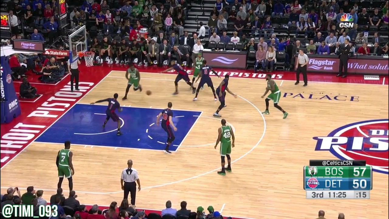 Jae Crowder Highlights vs Detroit Pistons (14 pts, 11 reb, 5 ast) - YouTube