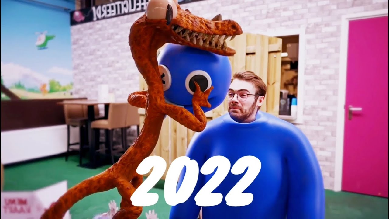Evolution of Blue Rainbow Friends - YouTube