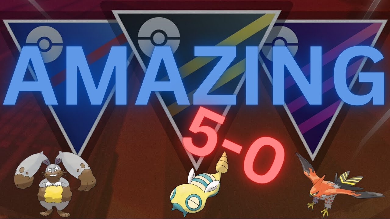 Great League Diggersby Talonflame Dunsparce team is AMAZING in ...
