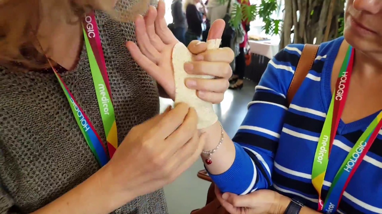Woodcast 1mm thumb splint - YouTube