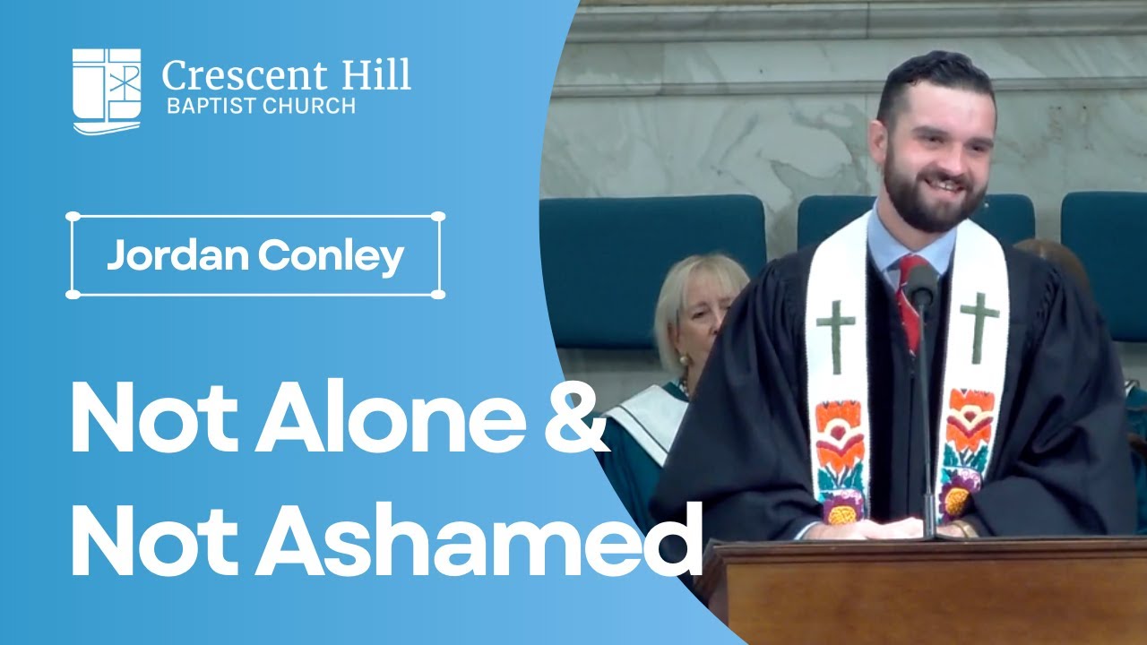 Not Alone & Not Ashamed | Jordan Conley - YouTube