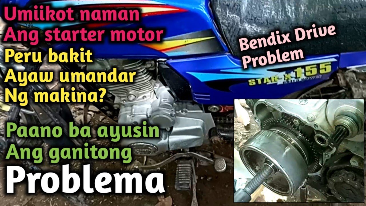 Motorstar star X 155/,Umiikot lang ang starter peru hindi naman ...
