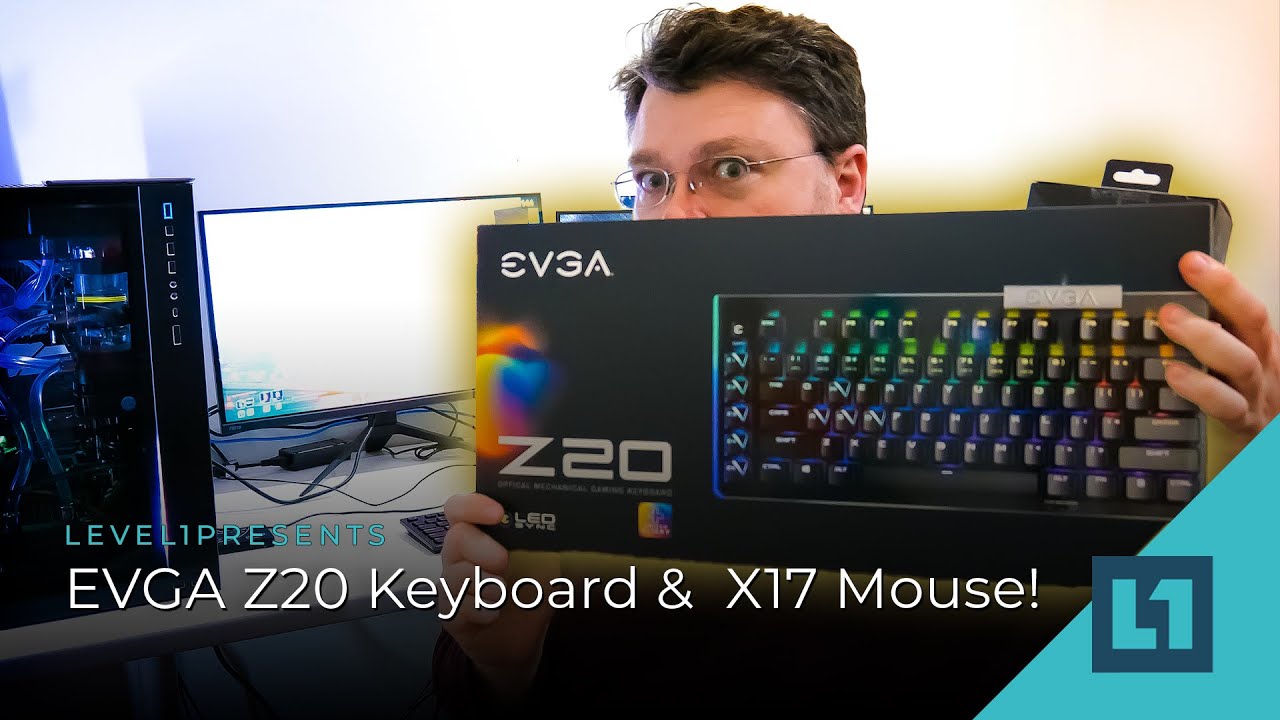 Let's Look At: EVGA Z20 Keyboard & X17 Mouse! - YouTube