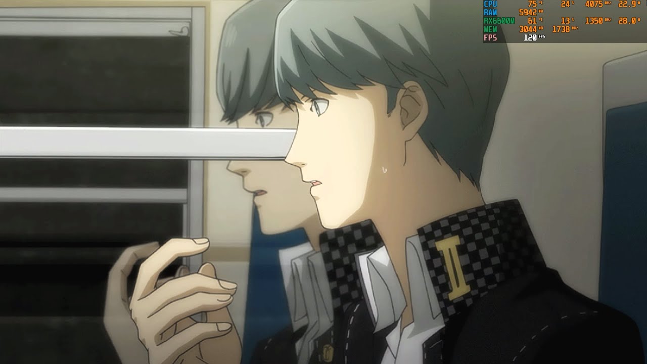 Persona 4 Golden (Max Settings) - RX 6600M - R5 5600H - Lenovo Legion 5 ...