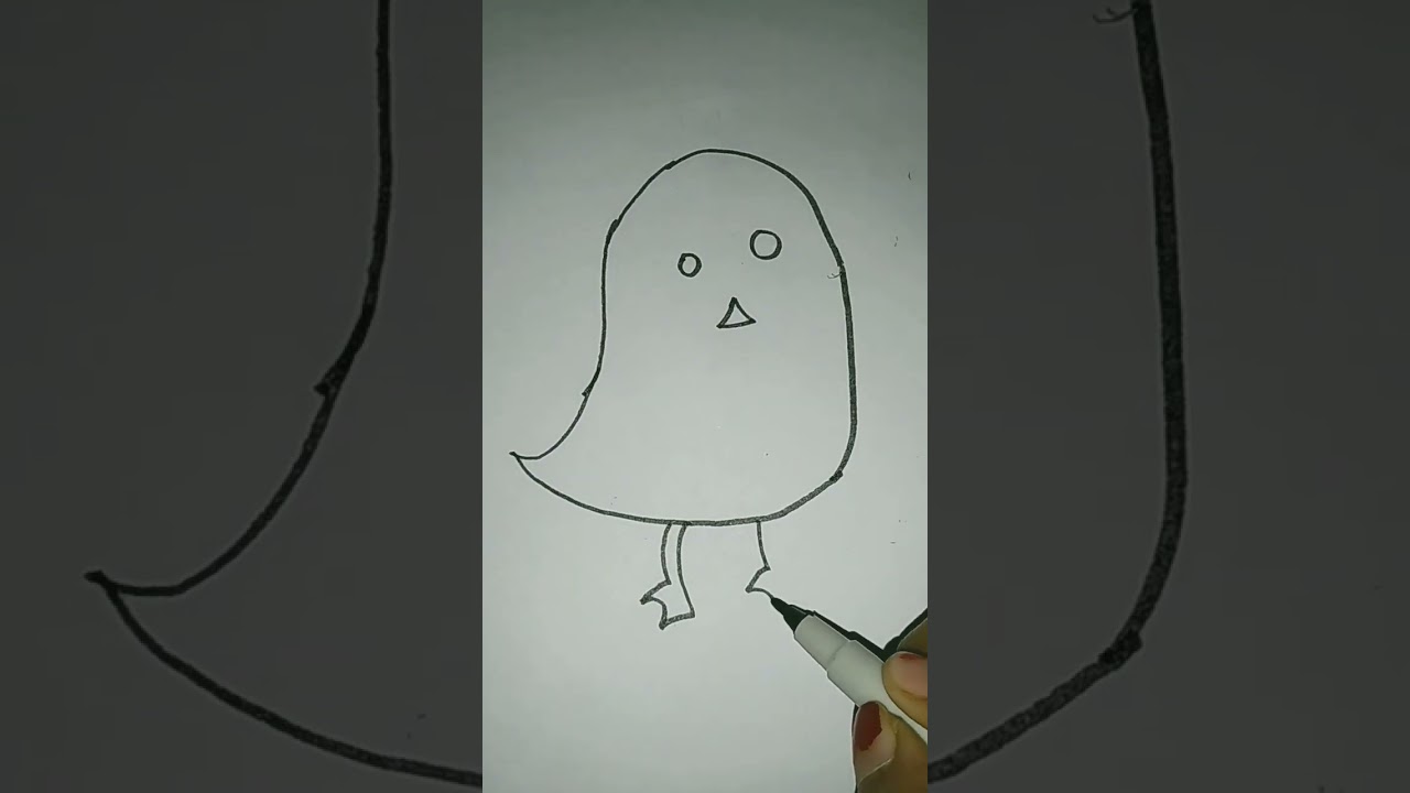 how to draw koo app logo🐥|koo app using sketch| Easy drawing|shorts ...