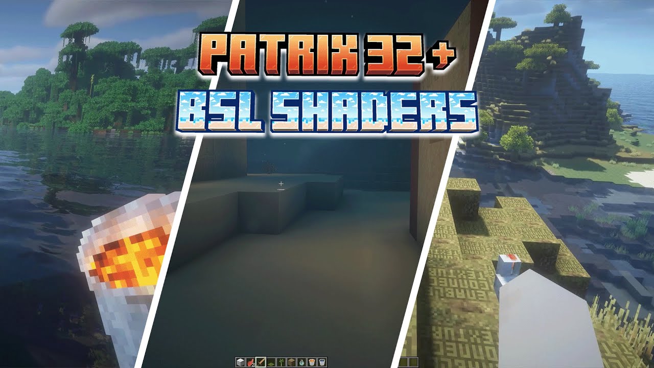 Minecraft Has NEVER Looked This Good! Patrix 32x + BSL Shaders - YouTube