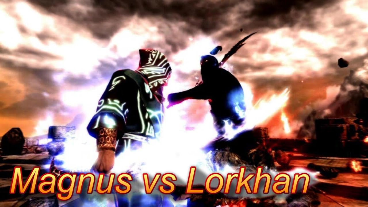 Skyrim Battles - Magnus vs Lorkhan [Legendary Settings] - YouTube