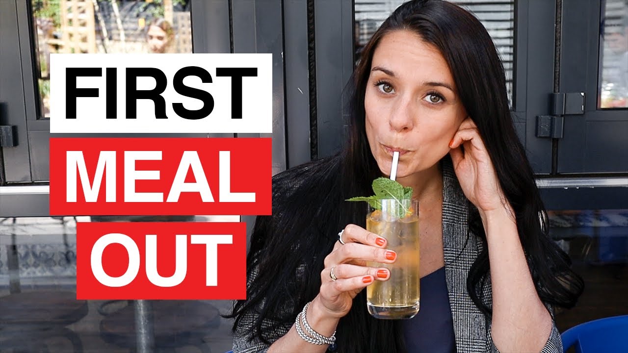 First time eating out in London after lockdown🥳 - YouTube