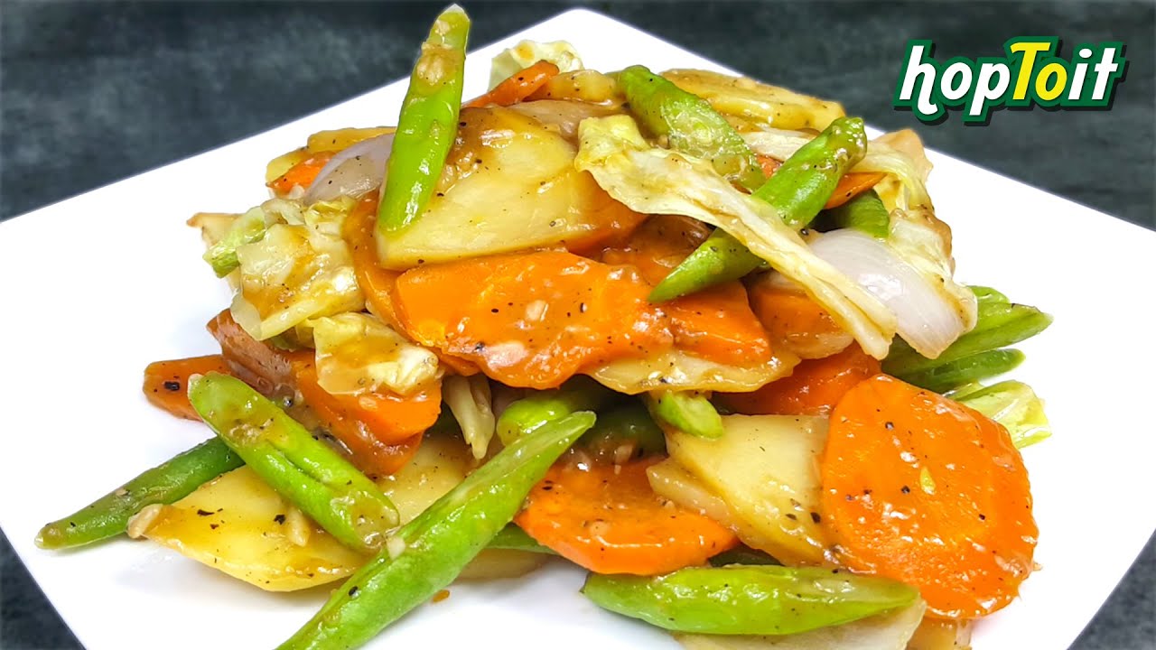 HOW TO COOK A PERFECT CHOPSUEY | විනාඩි 10න් වෙජිටබල් චොප්සි | Super ...