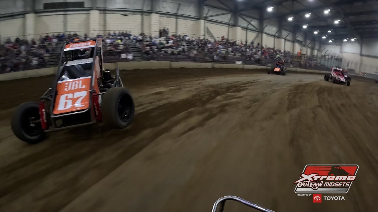 ONBOARD: Zach Daum | Xtreme Outlaw Midgets | Southern Illinois Center ...