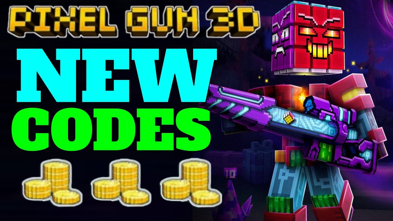 MAY 🎁 PIXEL GUN 3D PROMO CODES 2023 | PIXEL GUN 3D CODES 2023 | PG3D ...