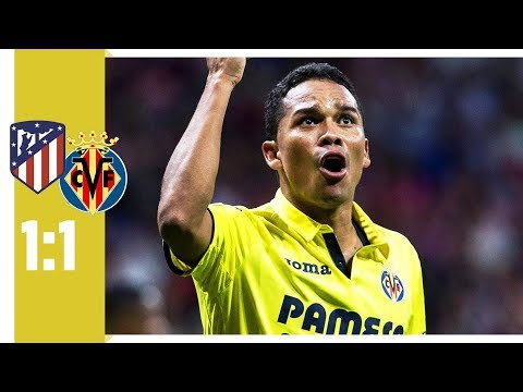 Atlético Madrid - FC Villarreal 1:1 / Bacca köpft zum Überraschungs-Ausgleich
