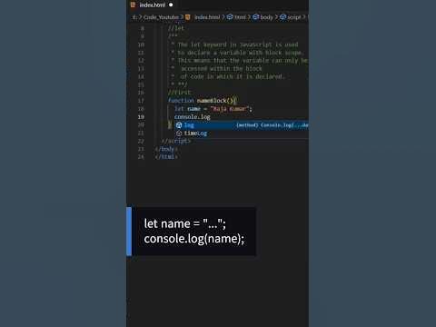 JavaScript let Keyword: Everything You Need to Know #javascript # ...