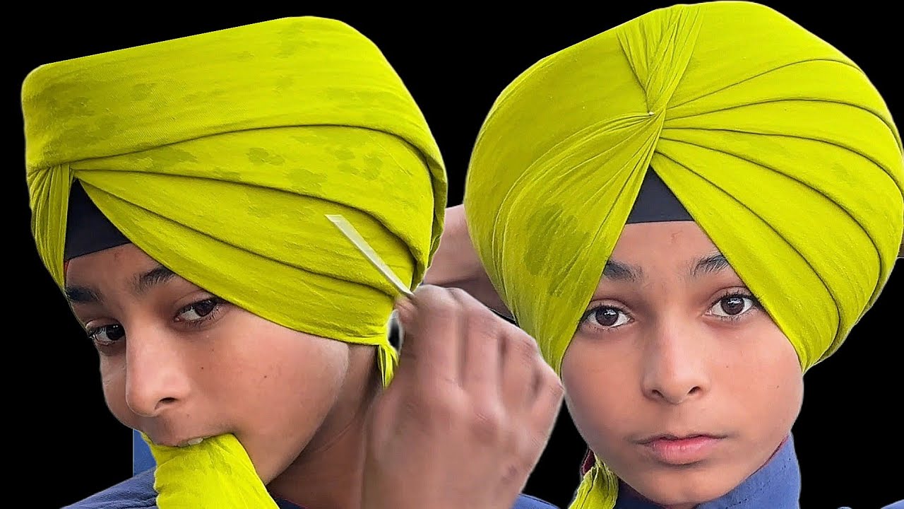 turban for men, how to tie pagg, how to tie turban, turban for ...