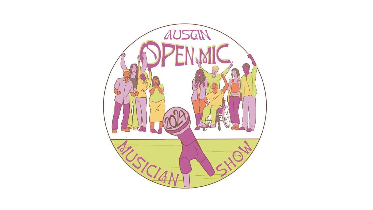 Amethyst Jonquille performing live at the Austin Open Mic Musician Show ...