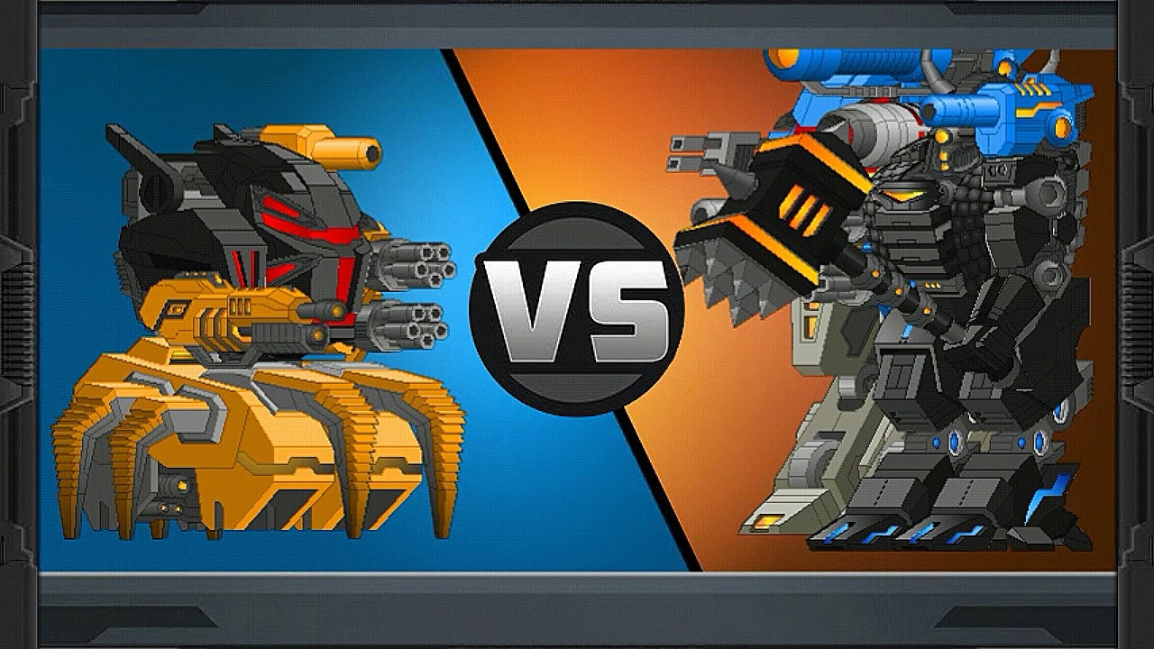 Super mechs | arena battle 2v2 - YouTube