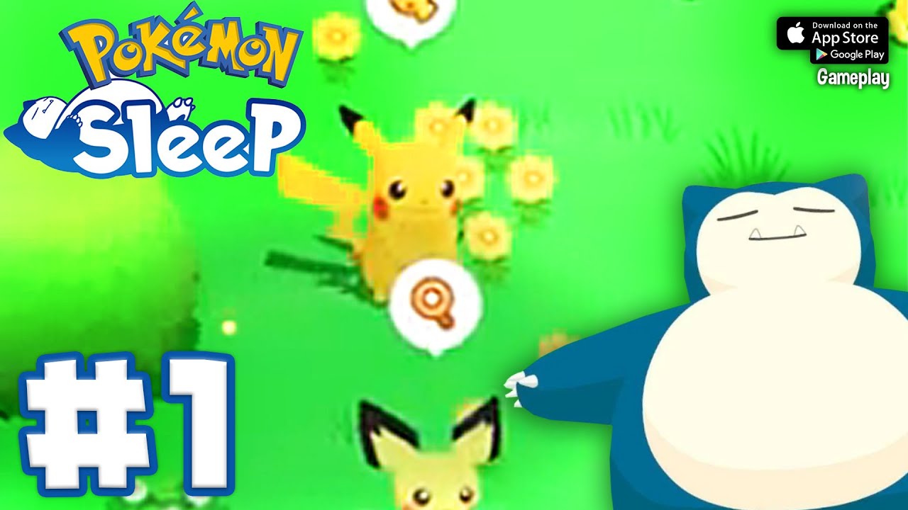Pokémon Sleep - Gameplay Walkthrough No Commentary - Part 1 (iOS) - YouTube