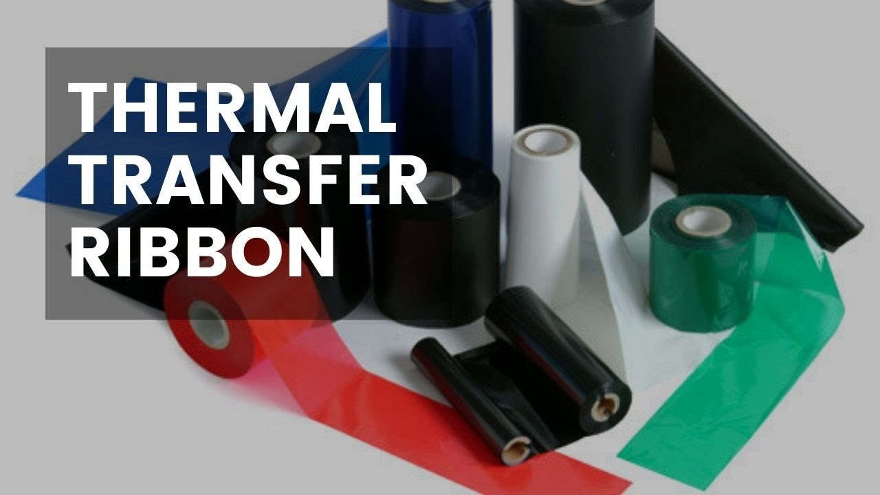 What is Thermal Transfer Ribbon / Barcode Ribbon? - YouTube