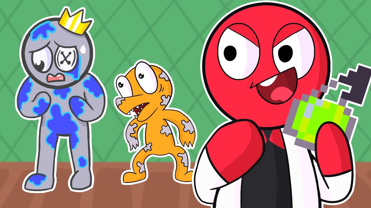 Why RAINBOW FRIENDS lost their COLORS?! (Animation) - YouTube