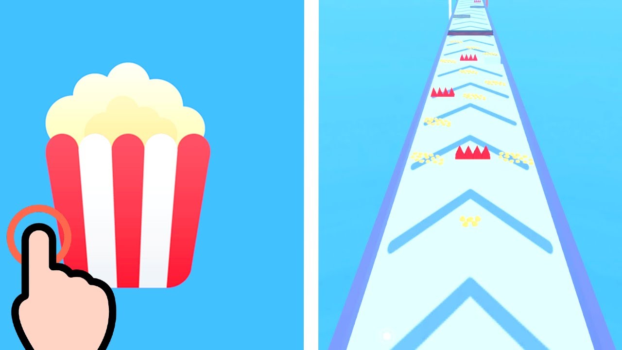 Popcorn Runner - Cook Popcorn Run - All Levels iOS Android GamePlay ...