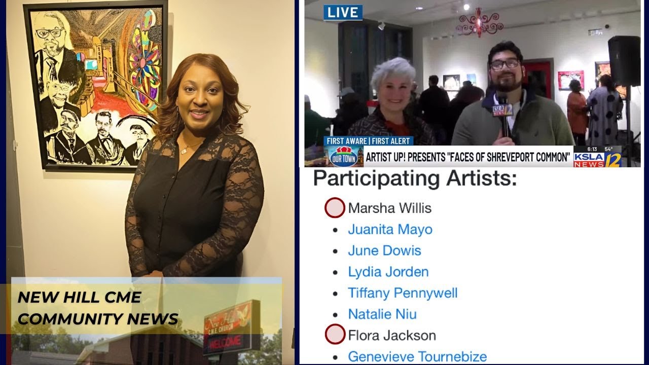 New Hill Community News - Ms. Flora Jackson - Artist Up - YouTube