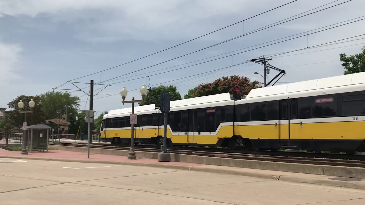 Day in the Life: Dallas #DART train rolls into downtown Plano station ...