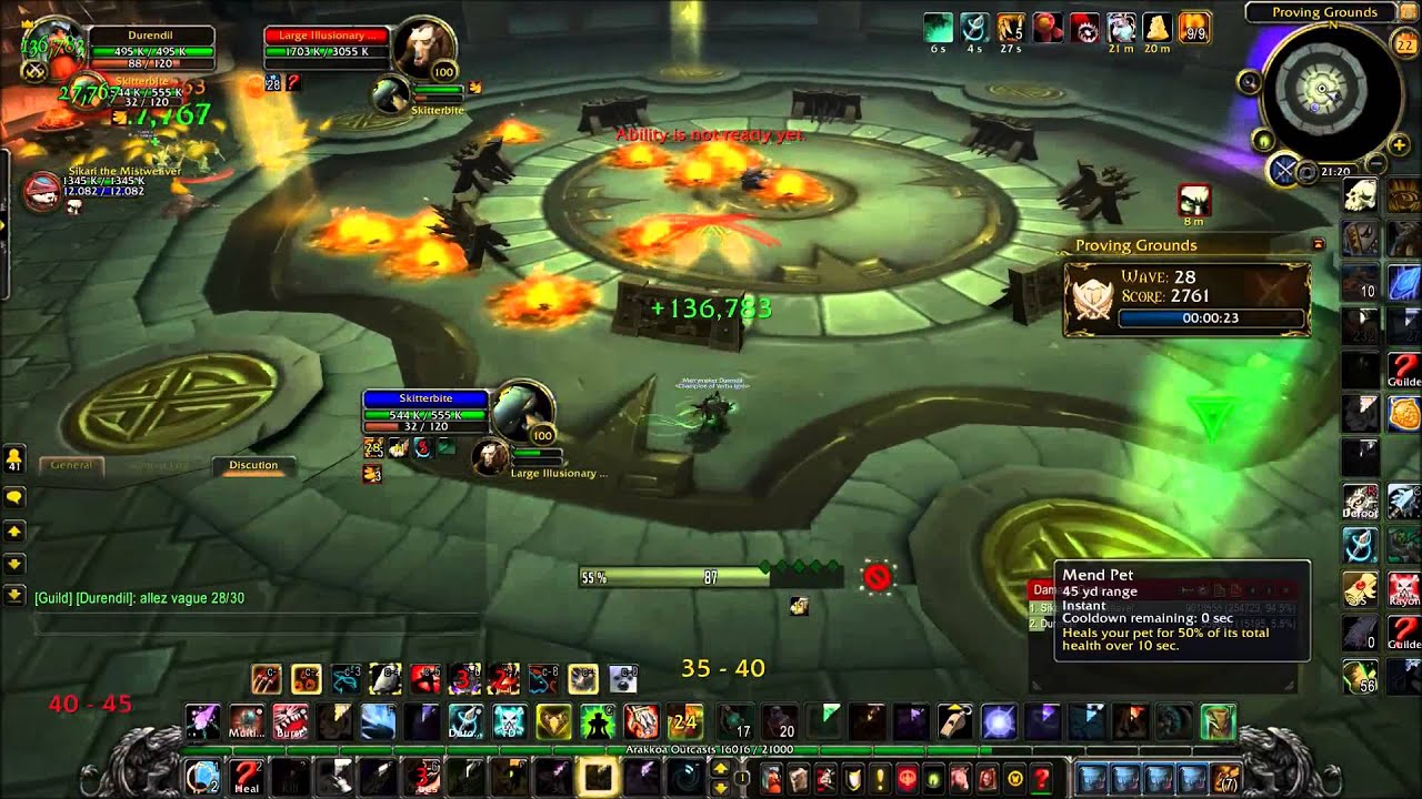 Durendil vs Endless Tank (wave 39 - WOD) - YouTube