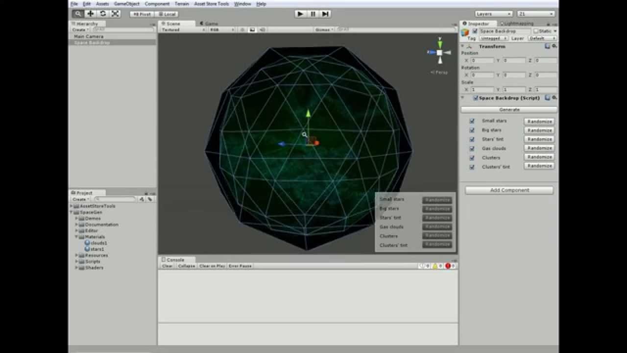 SpaceGen for Unity - Overview - YouTube