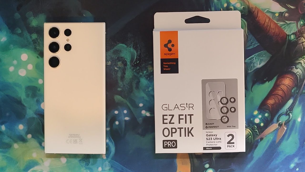 Lens protectors installation for the Samsung Galaxy S23 Ultra 5G - YouTube