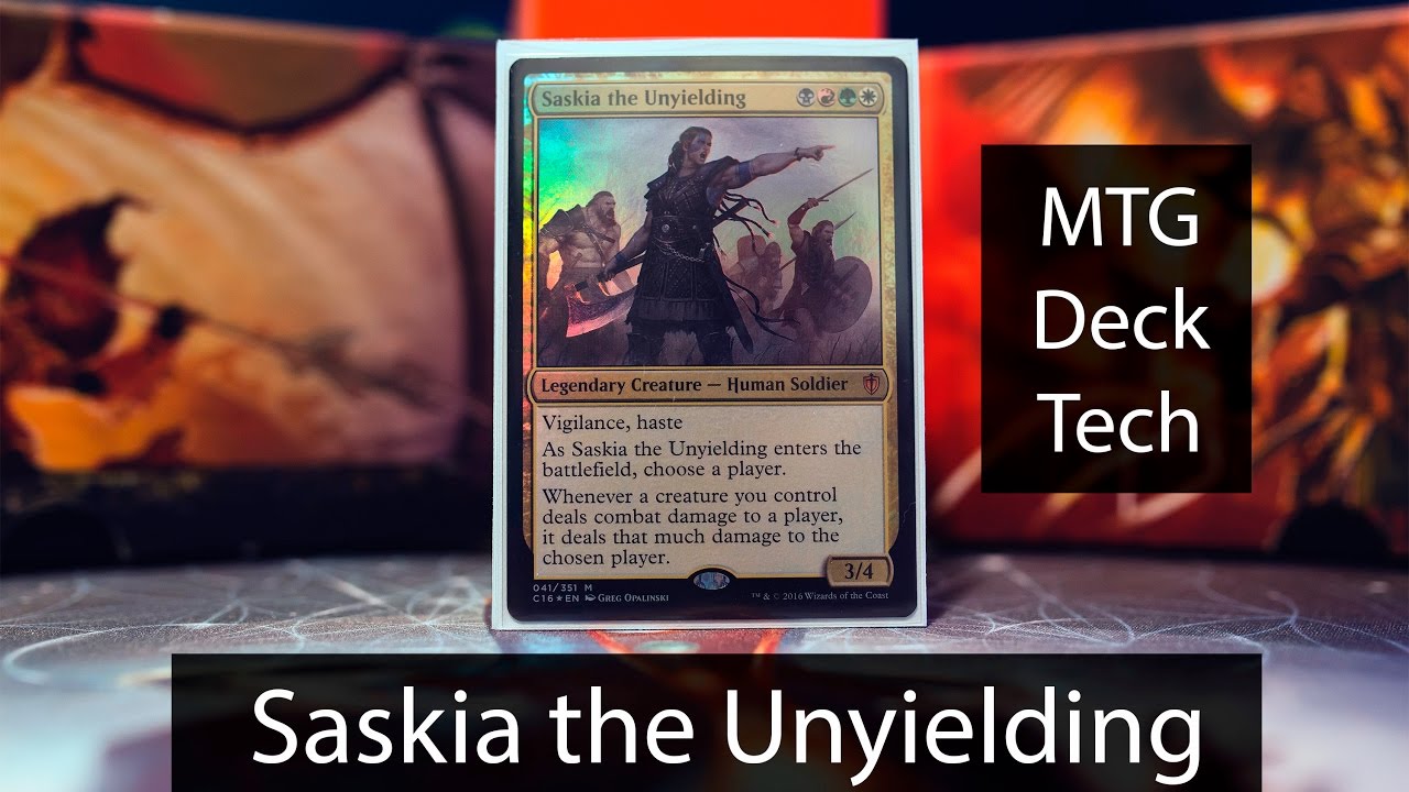 Saskia the Unyielding [Commander/EDH] Deck Tech - YouTube
