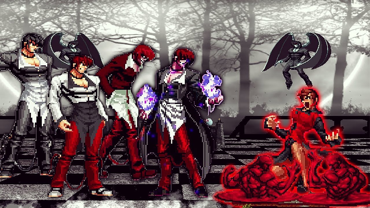[Mugen KOF] Vice Vs Insane Orochi Iori Team - YouTube