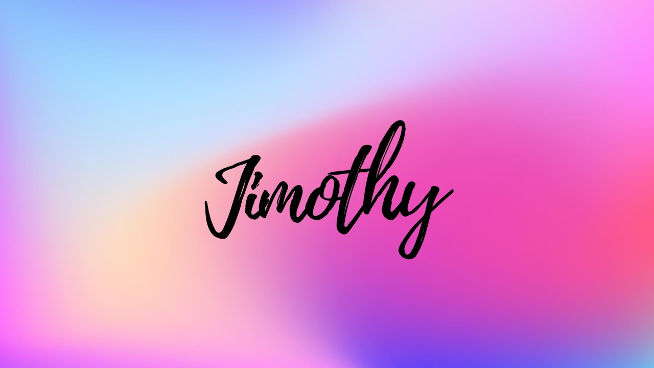 Jimothy Live Stream - YouTube