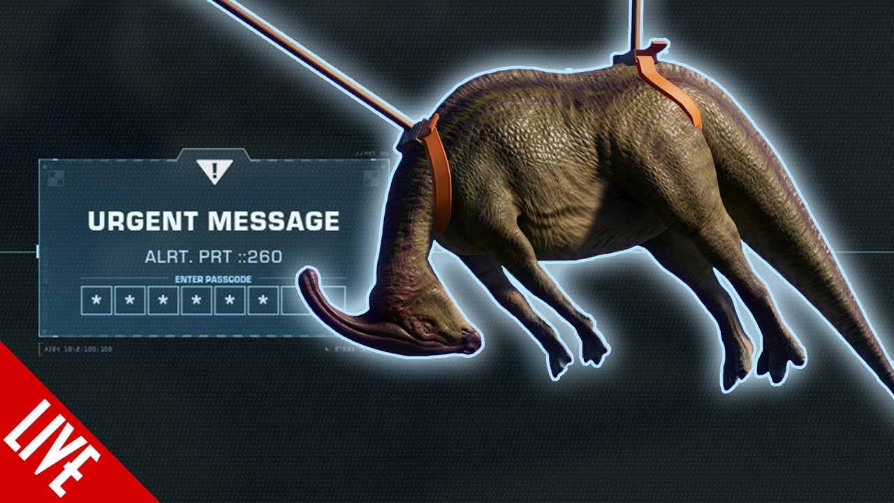 Building a WILD DINOSAUR RESCUE | Jurassic World Evolution 2 Park Build ...