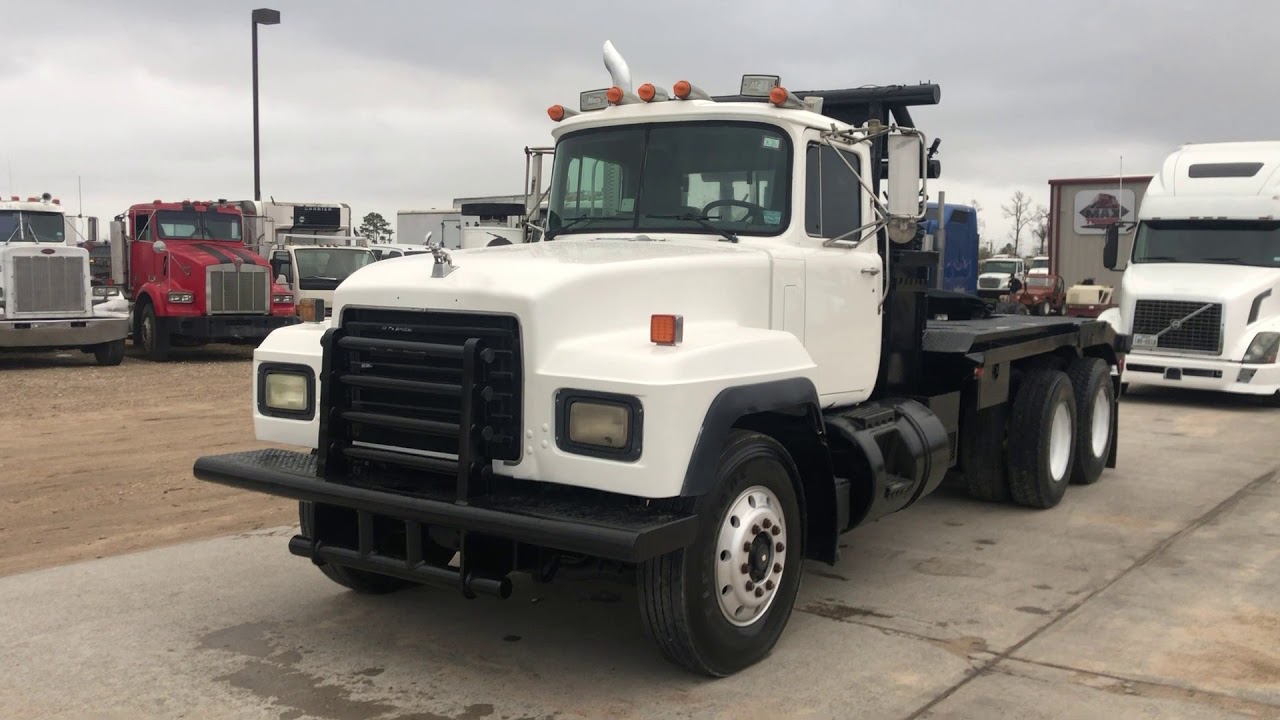 1999 MACK RD690S WINCH TRUCK - YouTube