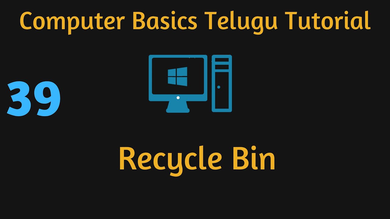 Recycle Bin, Recycle Bin Properties, Recycle Bin Memory, Computer ...