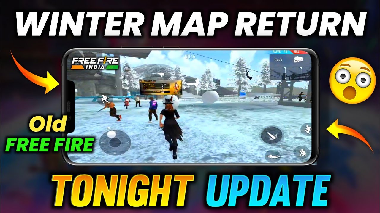 TONIGHT UPDATE 🔥| Finally Old Free Fire Return- 2018 Winter Map 😱| Free ...