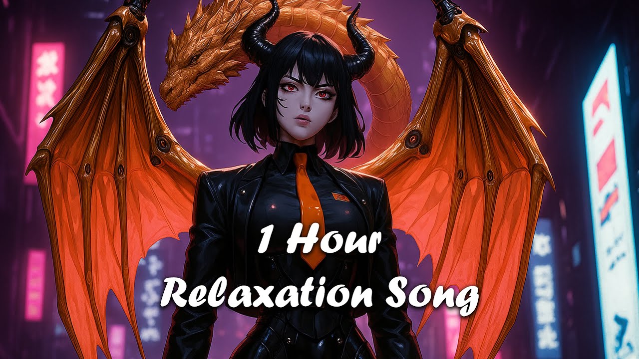 Cyber Inferno: 1 Hour Dark Ambient Relaxation | Neon City Demon Vibes ...