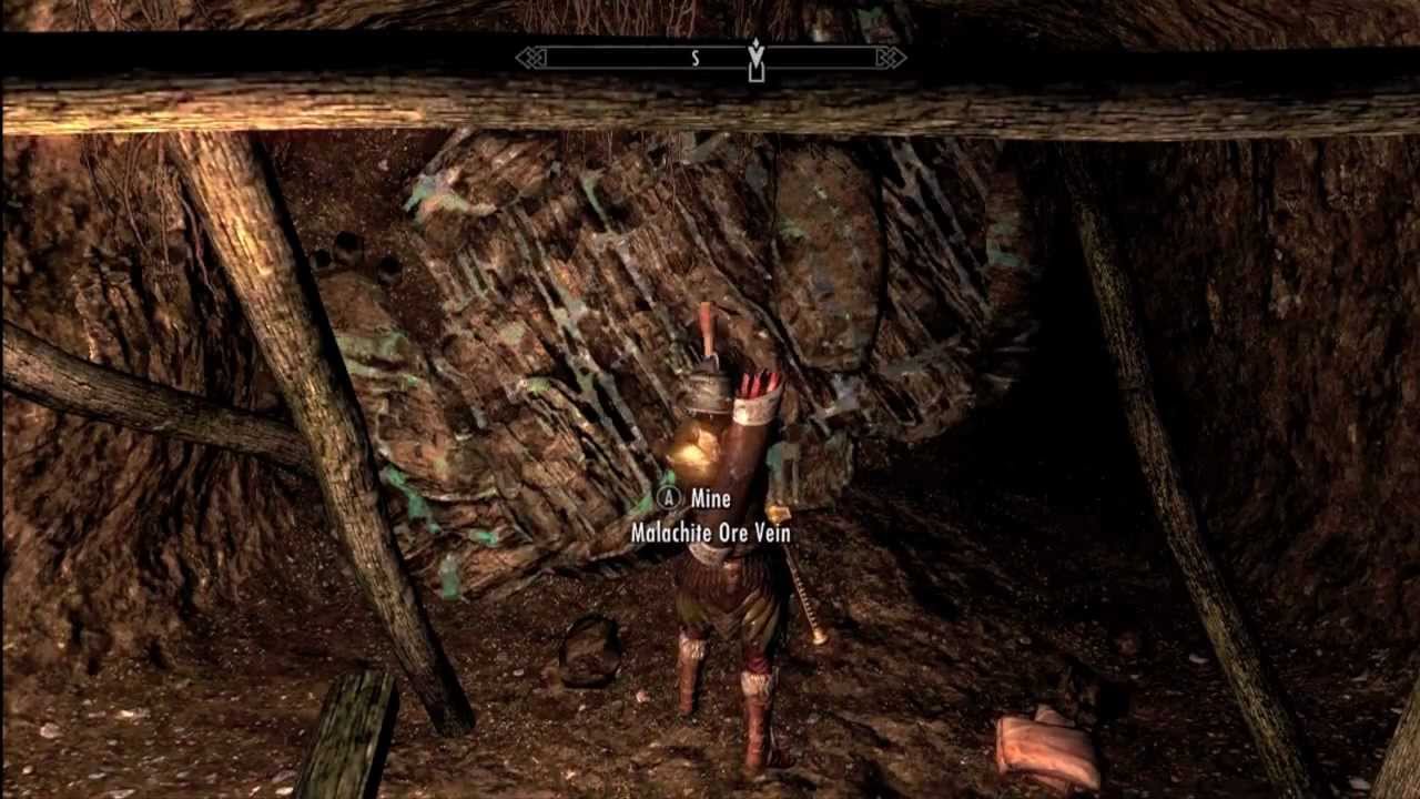 The Elder Scrolls V: Skyrim - Malachite Mine - YouTube
